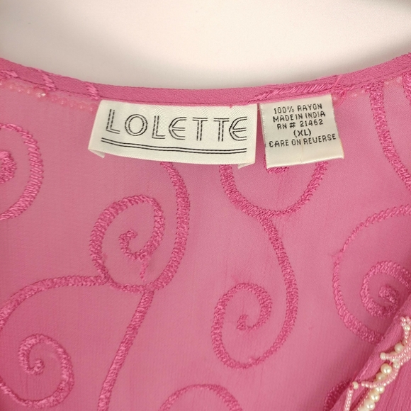 Lolette | Tops | Lolette Pink Duster | Poshmark